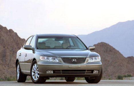 Hyundai Grandeur/Azera technical specifications and fuel economy